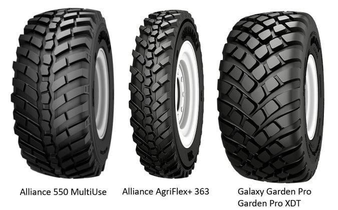 The Types of Tractor Tire Treads: R-1, R-1W, R-2, R-3, R-4, Hybrid